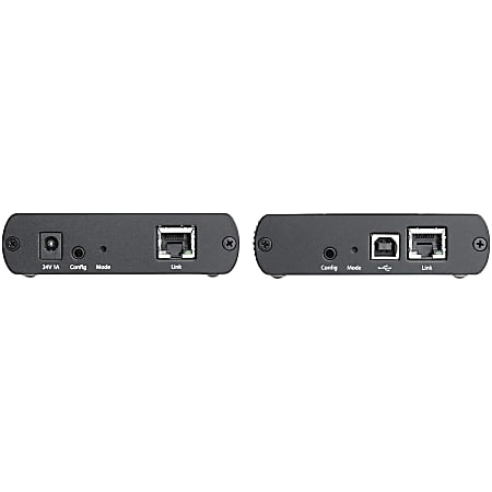 StarTech.com 4 Port USB 2.0 Extender over EthernetIP Network Hub up to ...