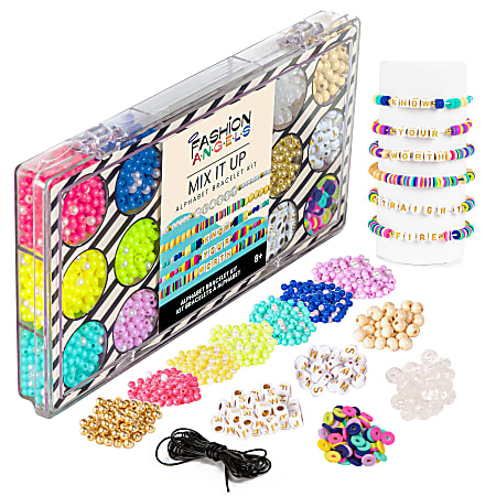 Fashion Angels Mix It Up Preppy Bracelet Kit - Office Depot