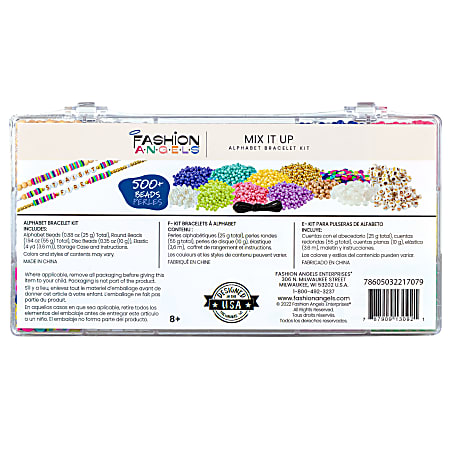 Fashion Angels Mix It Up Preppy Bracelet Kit - Office Depot