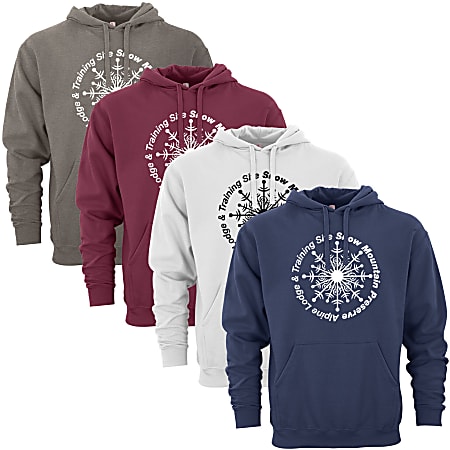 Custom M O Unisex Screened Pullover Hoodie - Office Depot
