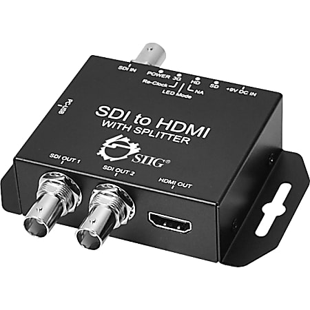 SIIG 3G SDI to HDMI Converter 3G SDIHD SDISDI to HDMI video and audio ...