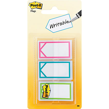 Post it Notes Flags Value Pack 1 x 1 17 Assorted Colors Pack Of 60 ...