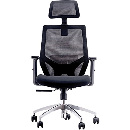 Urban Factory Ergo Adjustable Office Chair 5 star Base Black Fabric ...