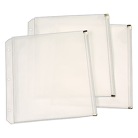 clear binder a4