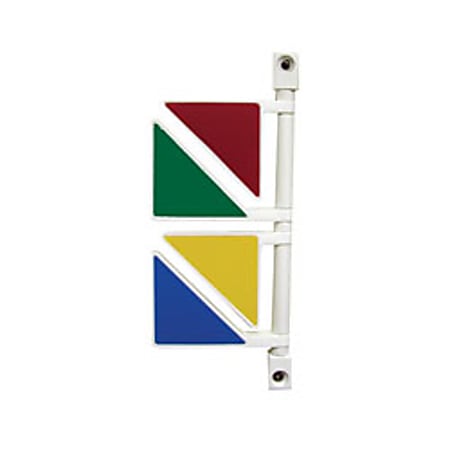 Unimed Exam Room Triangular Status Signal Flag Assorted Colors - Office ...