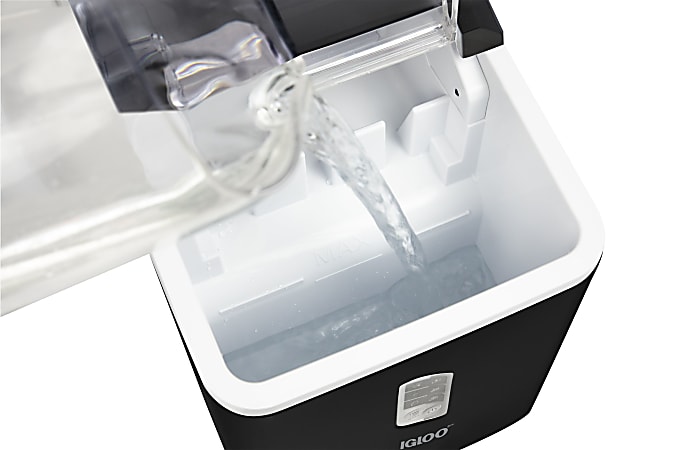 Igloo Automatic Self Cleaning 26 Lb Ice Maker Black - Office Depot