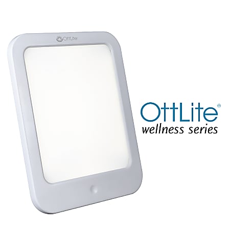 OttLite Wellness Series ClearSun LED Light Therapy Lamp 7 78 H White ...