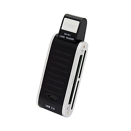 Vivitar USB 2.0 50 In 1 Card Reader - Office Depot