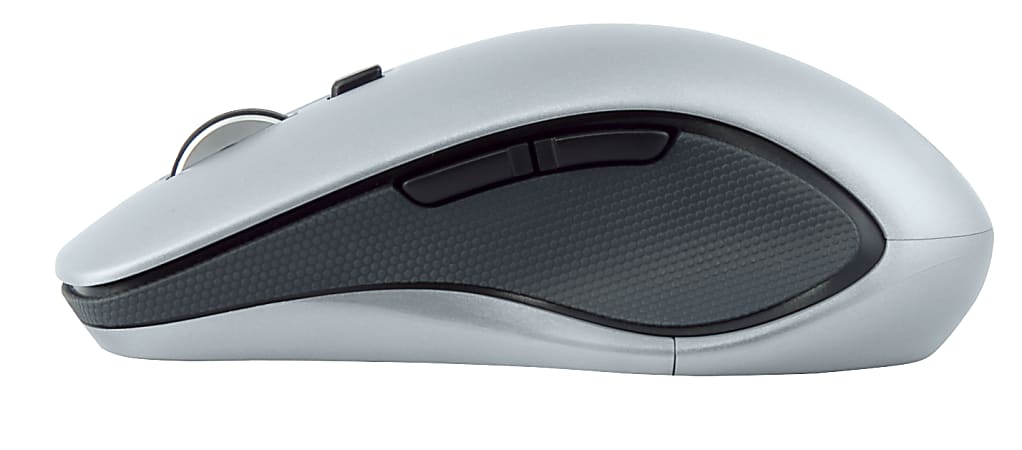 Logitech M560 Wireless Mouse Light Steel - Office Depot