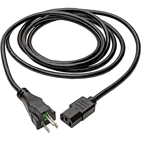 Tripp Lite Hospital Medical Power Cord 10A 18AWG 5 15P IEC 320 C13 15 ...