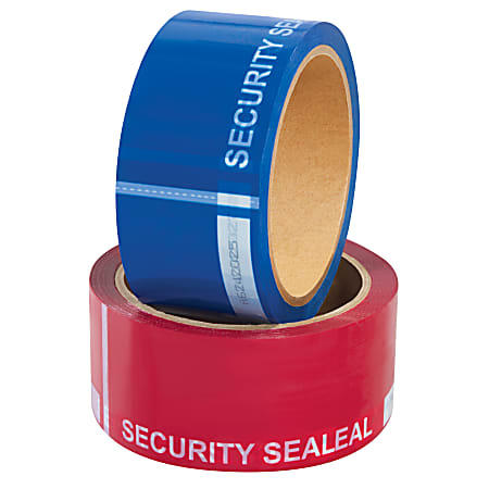 Tape Logic Security Strips 3 Core 2 x 5.75 Blue Roll Of 330 - Office Depot