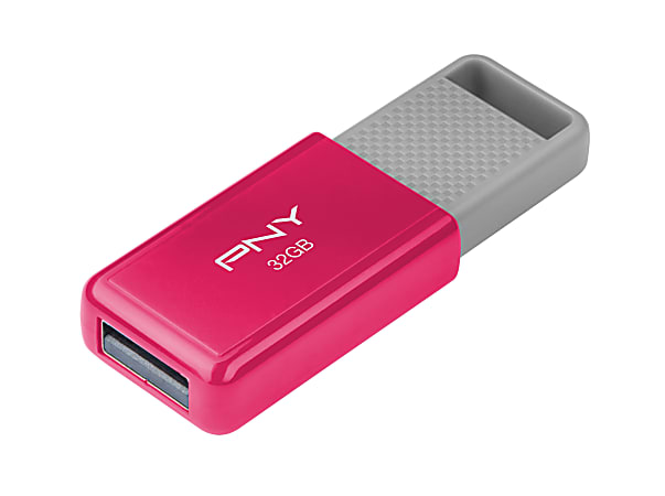 PNY USB 2.0 Flash Drive 32GB Assorted Colors - Office Depot