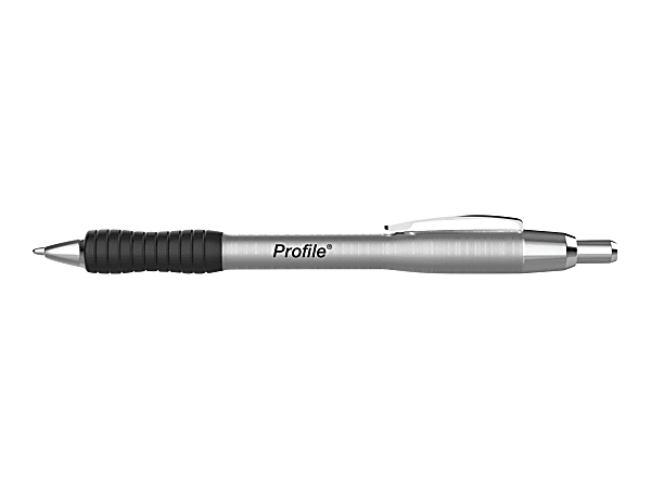 Paper Mate Profile Metal Barrel Ballpoint Pens Medium Point 1.0 mm ...