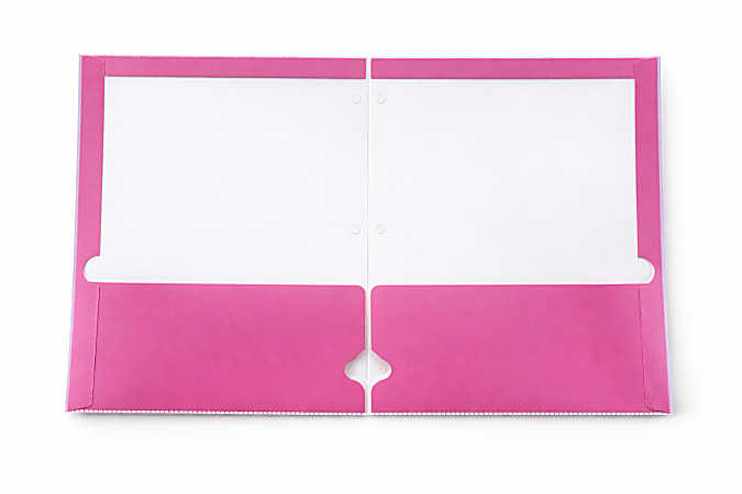 Gartner Studios Dual Pocket Folder 9 14 x 11 12 Bow - Office Depot