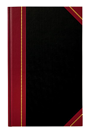 Tops Hardbound Book 11 34 x 7 14 Journal Single Entry Ledger Ruling 300 ...