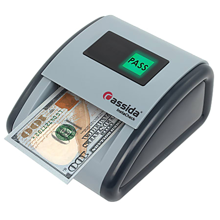 Cassida InstaCheck Counterfeit Bill Detector 2 1316 H x 4 14 W x 5 18 D ...