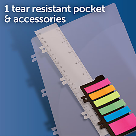 Office Depot Brand Stellar Notebook With Spine Cover 6 x 9 12 3 Subject ...