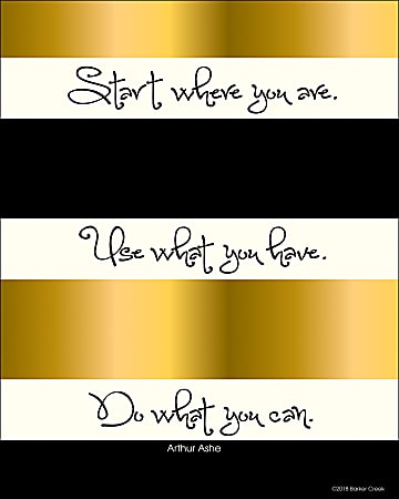 Barker Creek Art Prints 8 x 10 Gold Collection Set Of 8 Prints - Office ...
