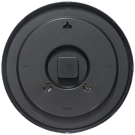 Infinity Instruments 3 D IndoorOutdoor Round Wall Clock 16 Black ...
