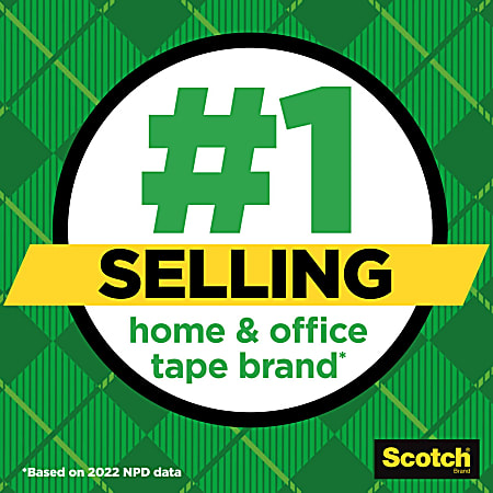 Scotch Magic Tape with Dispenser Invisible 34 in. x 1000 in. 6 Tape ...