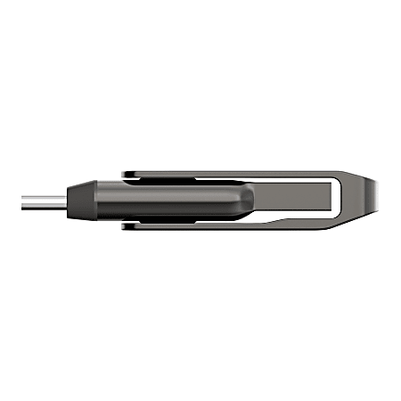 Lexar JumpDrive Dual Drive D400 USB Flash Drive 256 GB Silver - Office ...