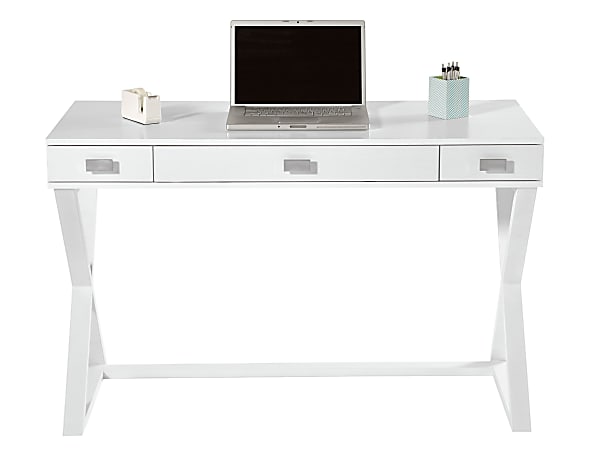 See Jane Work® Kate 47"W Writing Desk, White