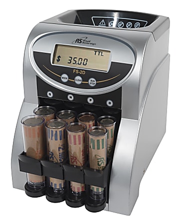 Royal Sovereign FS 2D 2 Row Coin Sorter - Office Depot