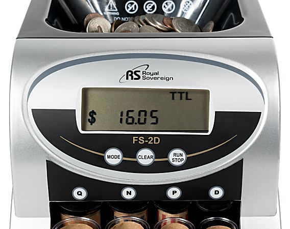 Royal Sovereign (FS-2D) 2-Row Coin Sorter