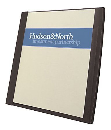 GBC Frosted Front Report Cover 11 12 x 9 12 Black Pack Of 5 - Office Depot