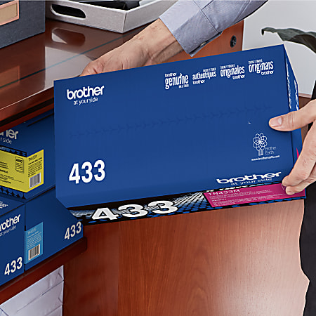 Brother TN 433 Magenta High Yield Toner Cartridge TN 433M - Office Depot
