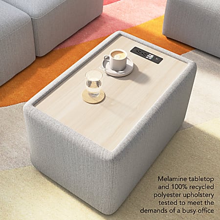 Bush Business Furniture Assemble Modular Side Table with Charging ...