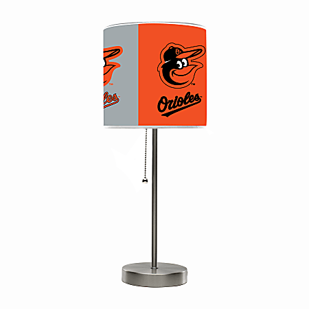 Imperial MLB Table Lamp 19 H Baltimore Orioles - Office Depot