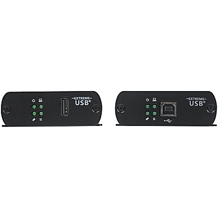 StarTech.com USB 2.0 Extender over Cat5e or Cat6 Ethernet Cable ...