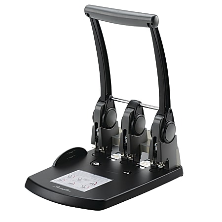 Swingline Extra High Capacity 3 Hole Punch 7 34 x 12 38 x 17 18 ...