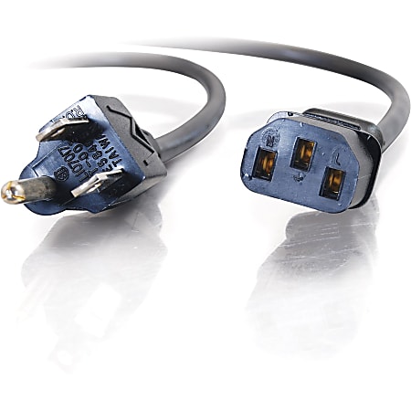C2G 3ft Power Cord Universal Computer Power Cord Replacement power cord ...