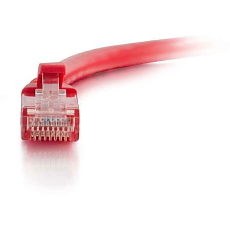 C2G 5ft Cat5e Ethernet Cable 350 MHz Snagless Red Category 5e for ...