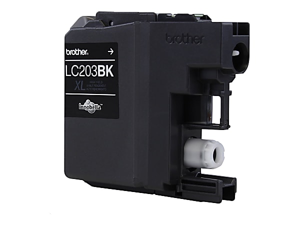 Brother LC203 Black High Yield Ink Cartridge LC203BKS - Office Depot