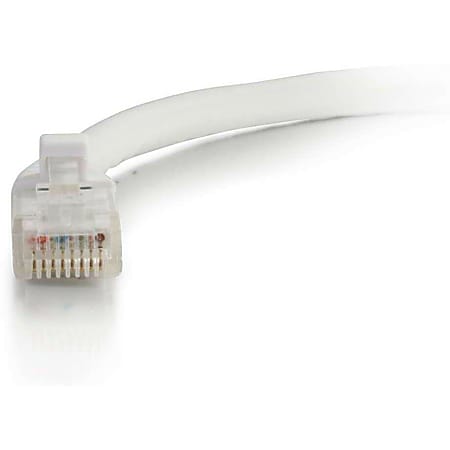 C2G 14ft Cat5e Snagless Unshielded UTP Network Patch Cable White ...