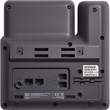 Cisco 6841 IP Phone Corded Corded Charcoal 4 x Total Line VoIP 2 x ...