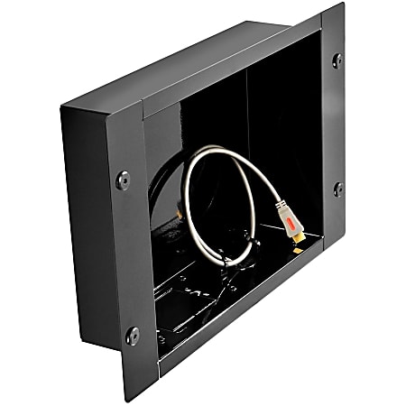 Peerless Recessed Cable Management and Power Storage Accessory Box IBA2 ...