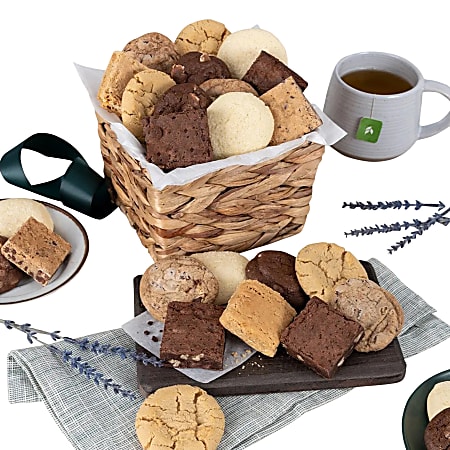Gourmet Gift Baskets Baked Goods Sampler Gift Basket Multicolor ...