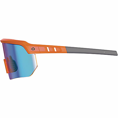 Ergodyne Safety Glasses BlueOrange - Office Depot