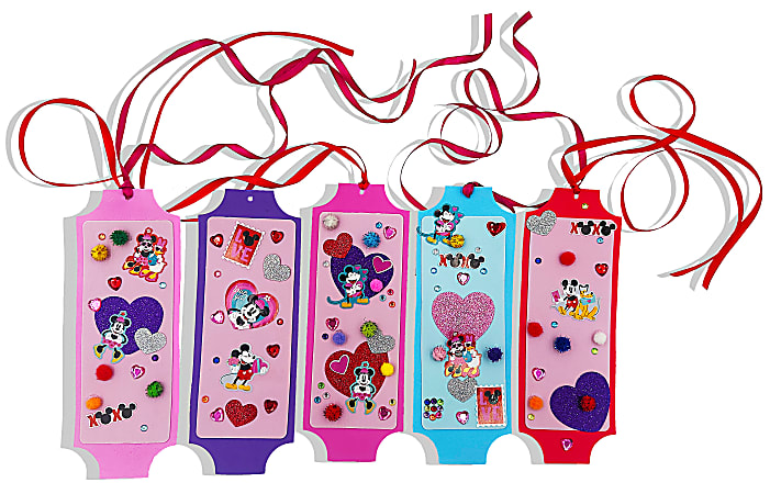 Innovative Designs Disney Make Your Own Valentines Day Bookmark Over ...