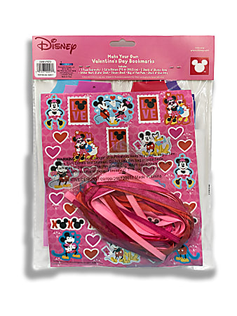 Innovative Designs Disney Make Your Own Valentines Day Bookmark Over ...