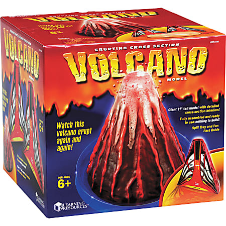 Learning Resources® Erupting Volcano Model, Grades 1 - 12