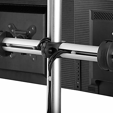 Atdec Visidec Dual monitor Freestanding Quick Release Horizontal Desk ...