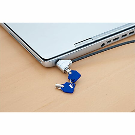 Codi Key Cable Lock w Two Keys - Office Depot
