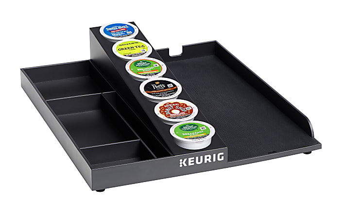 Keurig K Suite Coffee Tray 2 x 11 18 Black - Office Depot