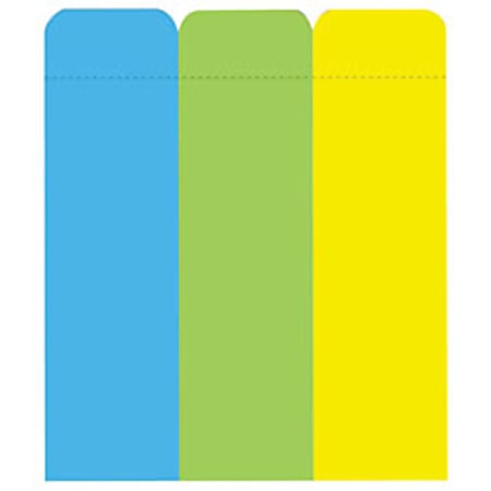 Avery Removable Adhesive Label Pad 1 x 3 Assorted Neon Colors Pack Of ...