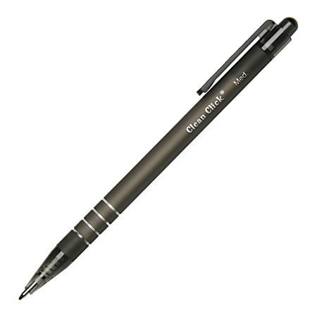 SKILCRAFT AbilityOne Nonrefillable Rubberized Retractable Pens Medium ...